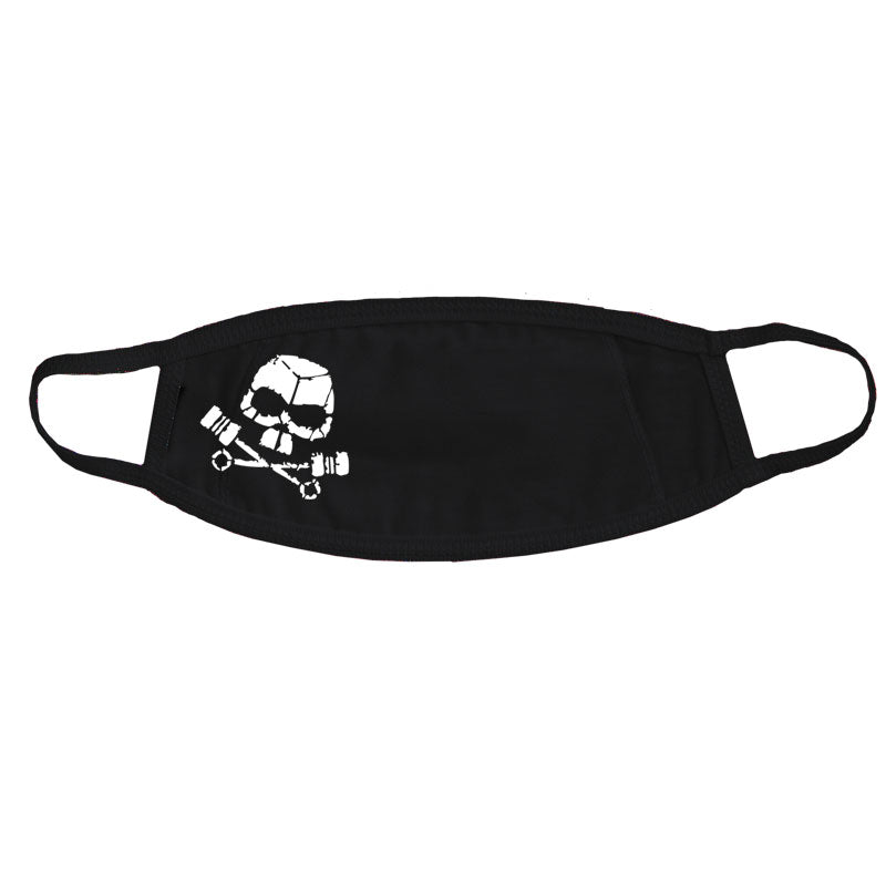 B.R.M.C.® Piston Skull Black Mask | Black Rebel Motorcycle Club US